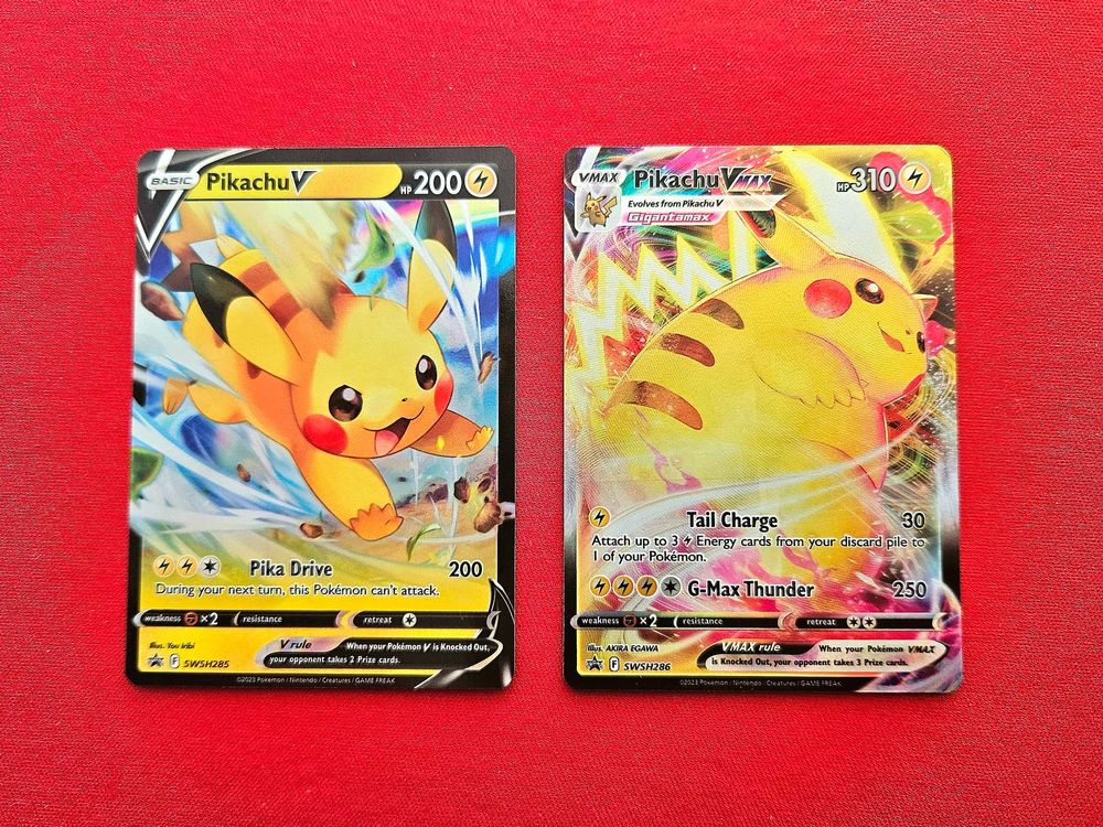 ⚡ Pikachu VMAX / V Fullart Black Star Promo ⚡ | Kaufen auf Ricardo