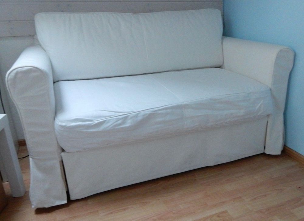 IKEA 2-er Bettsofa Weiss waschbar (Gebraucht) in Muri AG für CHF 2 – nur Abholung auf Ricardo kaufen