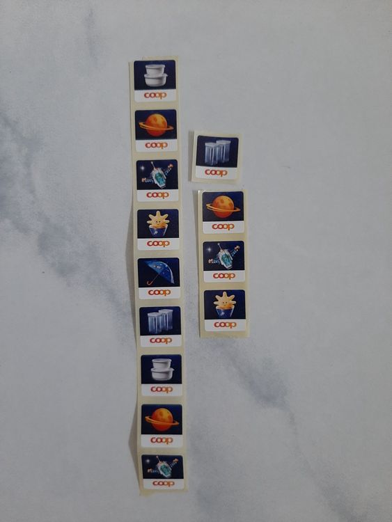 13 Sticker Coop Mania Sammelaktion ab ins All | Kaufen auf Ricardo