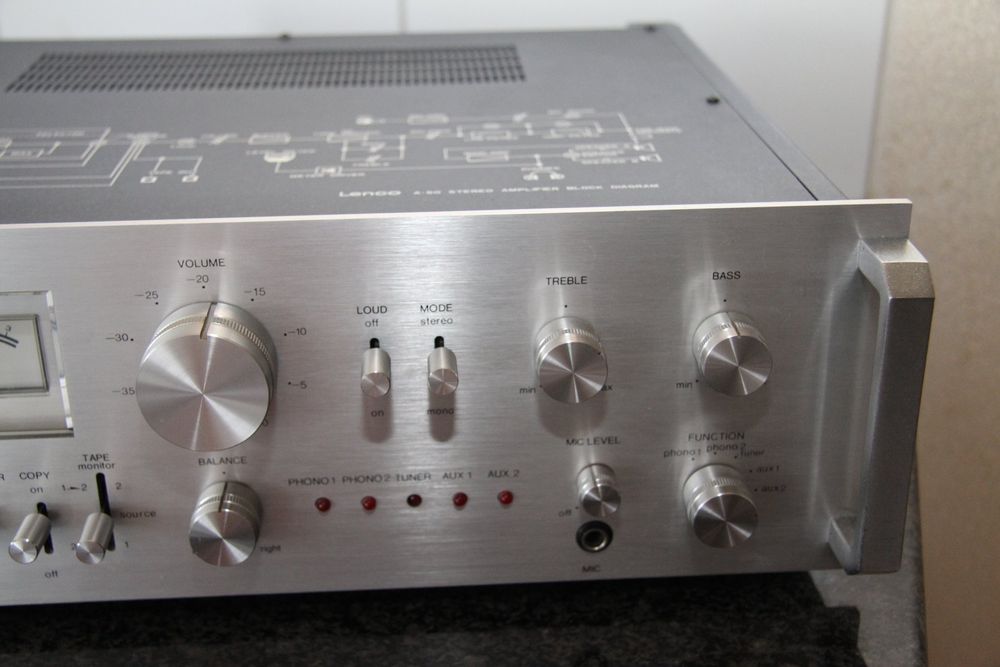 Lenco A 50 Stereo Amplifier, Vollverstärker, funktioniert (Gebraucht ...