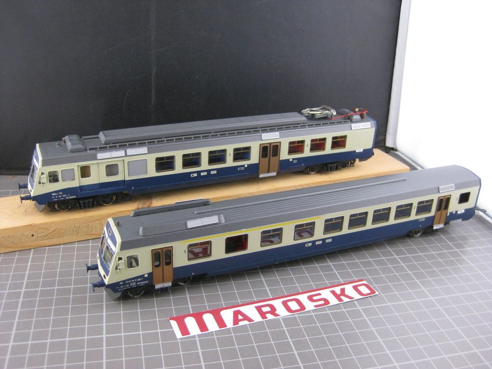 SMF GBS NPZ RBDe 4/4 725 mit ABt 982, mit OVP, Drei Fenster (Gebraucht ...