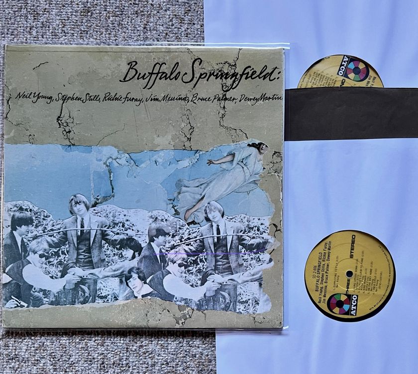 Buffalo Springfield - Neil Young S.Stills 2 LPs US ATCO 1973 (Gebraucht ...