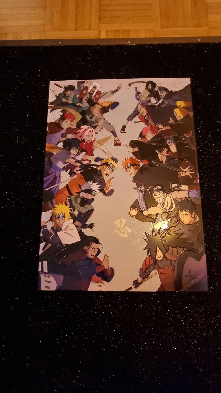 Naruto Shippuden Displate Limited Edition 227/2000 45x32cm (Neu (gemäss ...