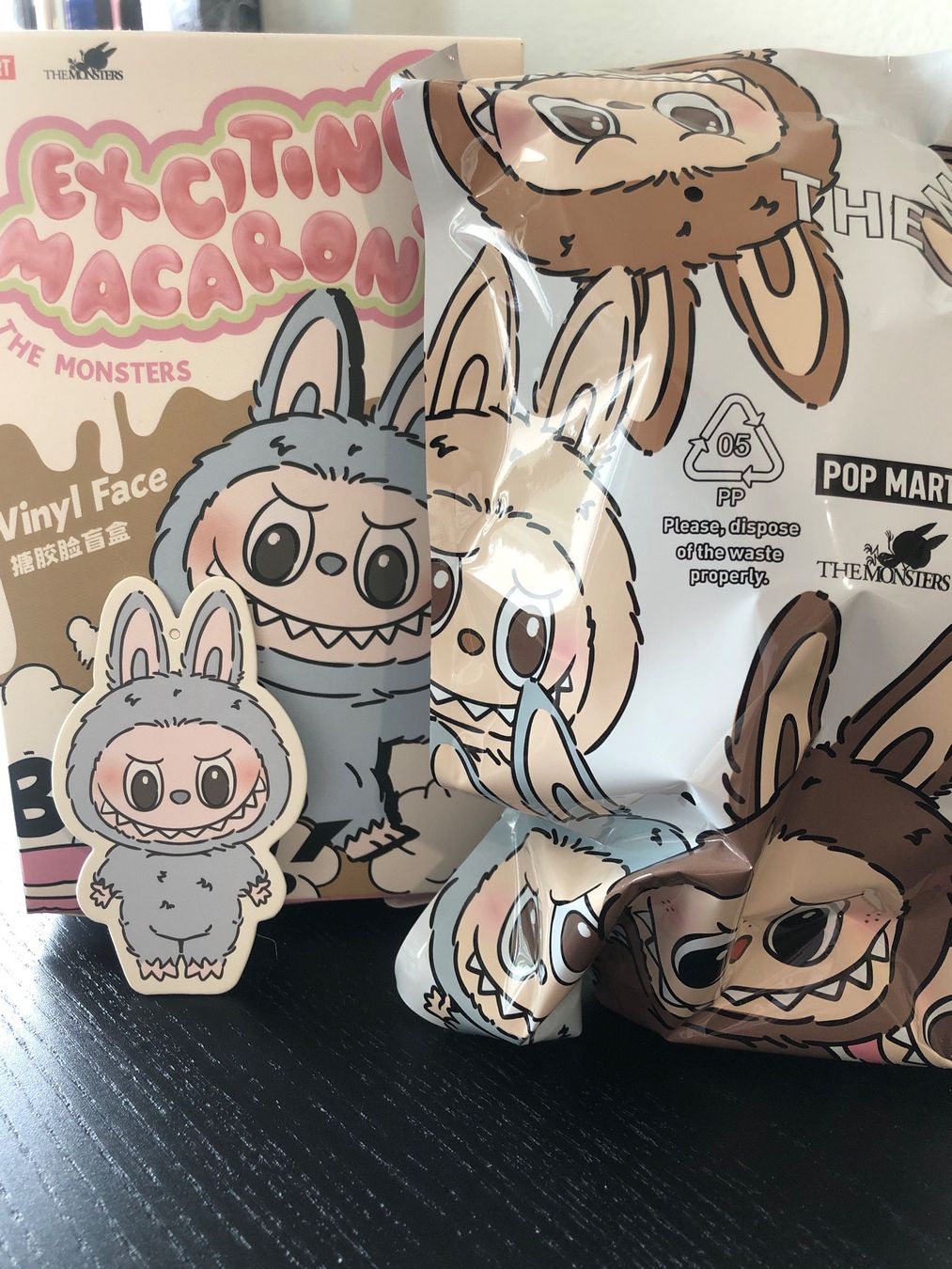 Pop Mart Labubu V1 Macarons - Sea Salt Coconut (check card) (Neu (gemäss Beschreibung)) in ...