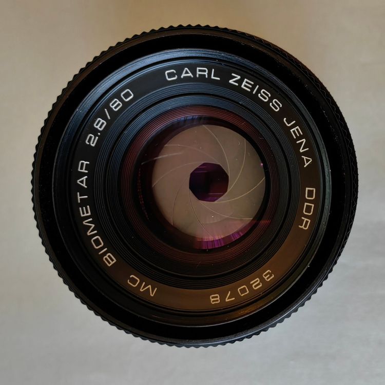 Carl Zeiss Jena DDR MC Biometar 2.8/80mm + GFX Adapter (Gebraucht) in ...