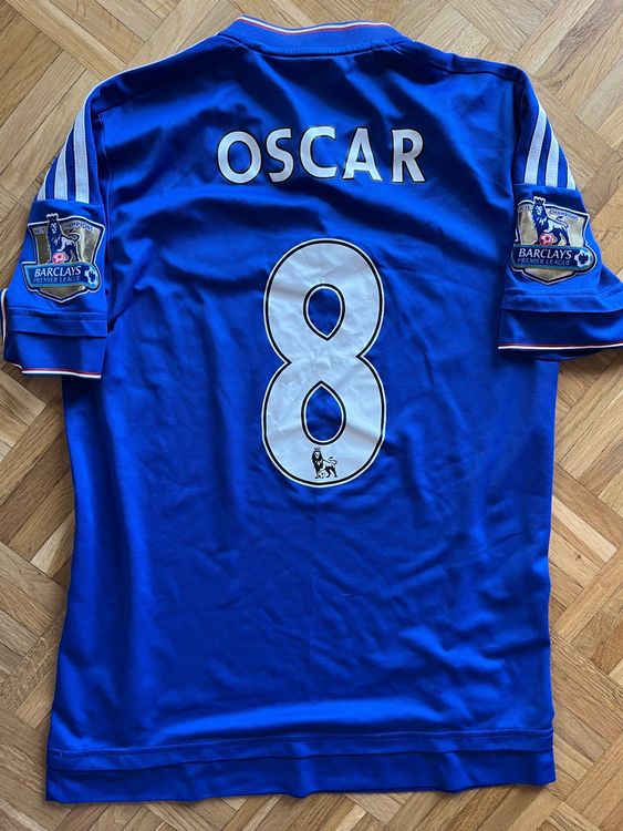 Oscar Chelsea Heimtrikot mit Premier League Patches | Kaufen auf Ricardo