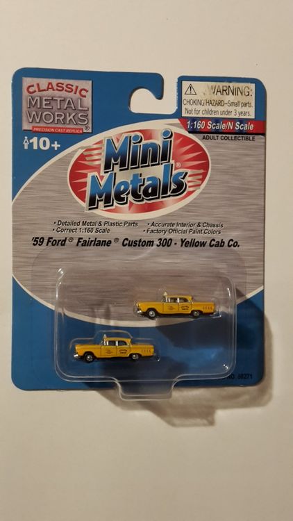 Originalgetreue 59' Ford Fairlane Yellow Cab Co. - Spur N | Kaufen auf ...