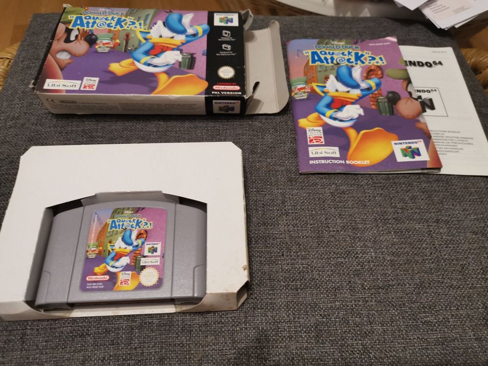 Donald Duck Quack Attack N64 OVP | Kaufen auf Ricardo