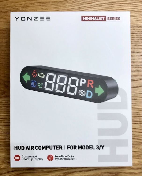 Model 3/Y HUD / Head up Display Minimalist Serie Yonzee (Gebraucht) in ...