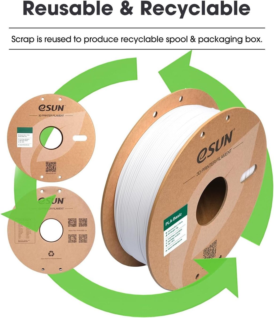 PLA Filament 1KG 1.75mm Pink fuer 3D Drucker (Neu und originalverpackt ...