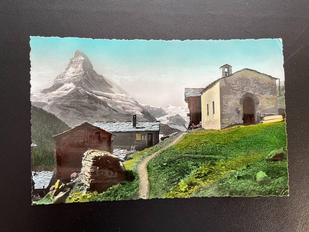 AK VS Zermatt, Findelen, Matterhorn (Gebraucht) in Thal für CHF 1 – mit Lieferung auf Ricardo kaufen