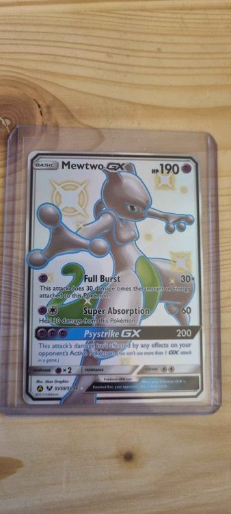 Pokemon Hidden Fates Mewtwo GX (Neu (gemäss Beschreibung)) in ...
