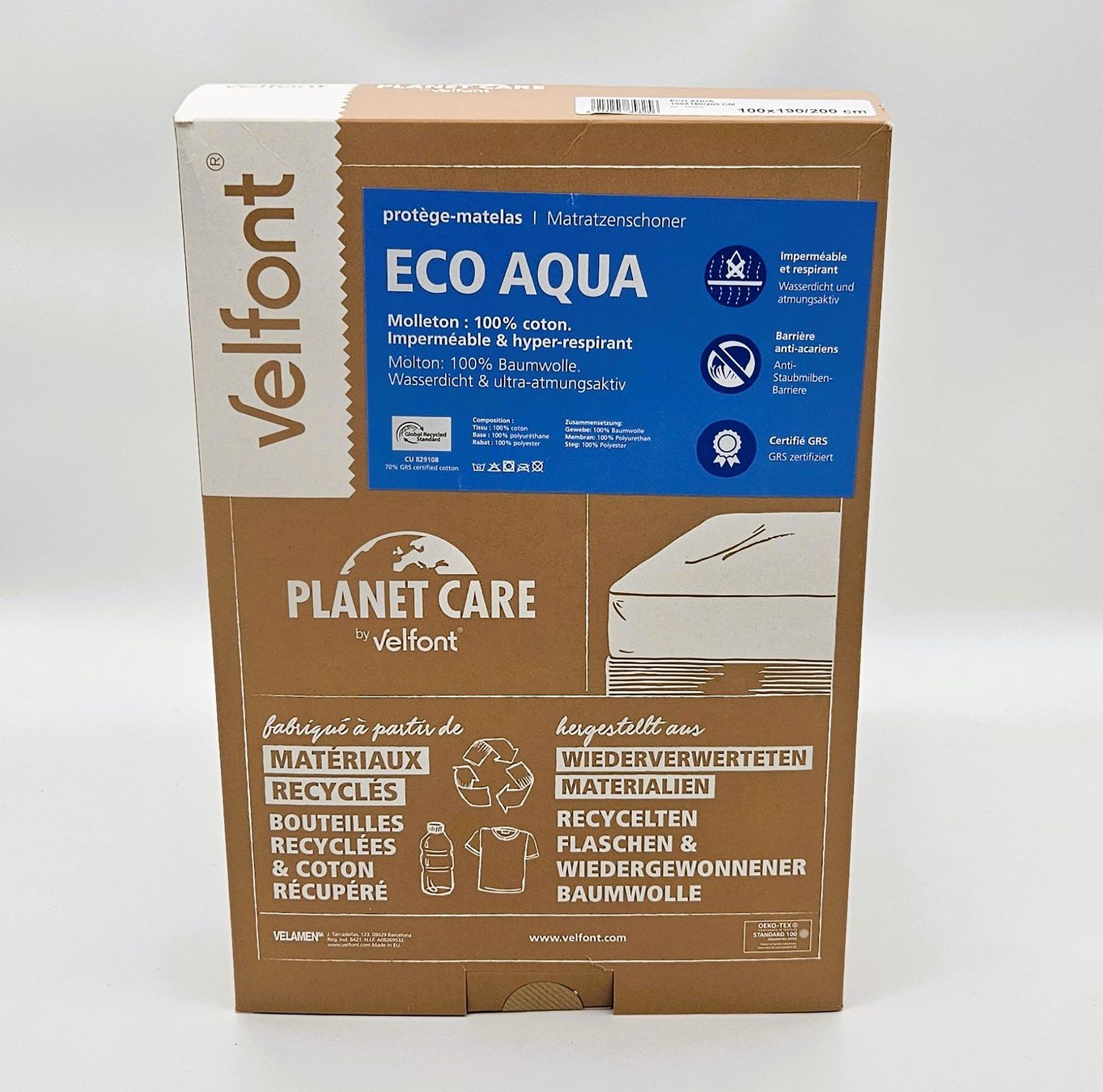 Velfont Eco Aqua Matratzenschoner 100x190/200cm Neu ab 1.- (Neu und originalverpackt) in ...