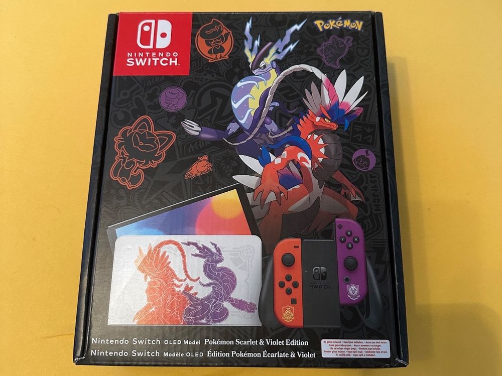 Nintendo Switch Oled Pokémon Scarlet & Violet Edition | Kaufen auf Ricardo