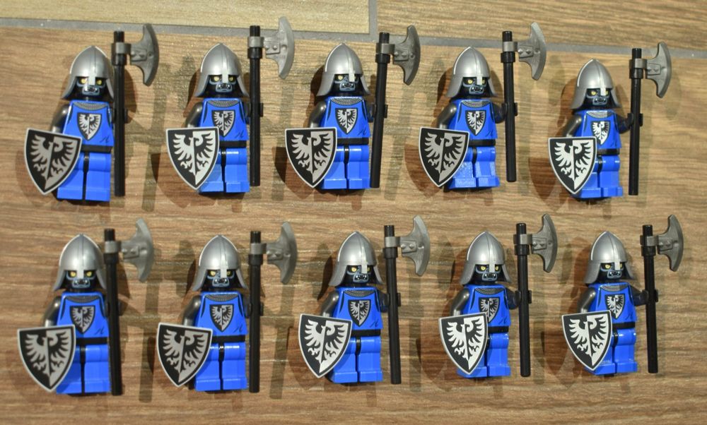Original Lego Ritter Minifiguren Black Falcon mit Zubehör | Kaufen auf ...