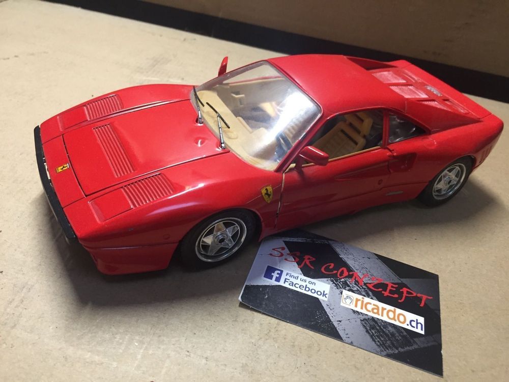 Ferrari GTO 1984 Modellauto 1:18 Bburago | Acheter sur Ricardo