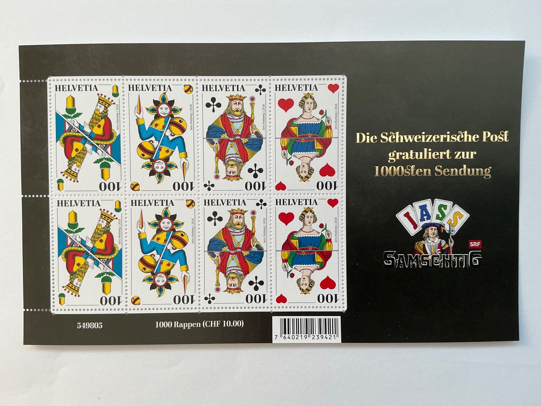 Jass Sonderblock 2025 Auflage 1967 AUSVERKAUFT ab 1 CHF | Kaufen auf ...