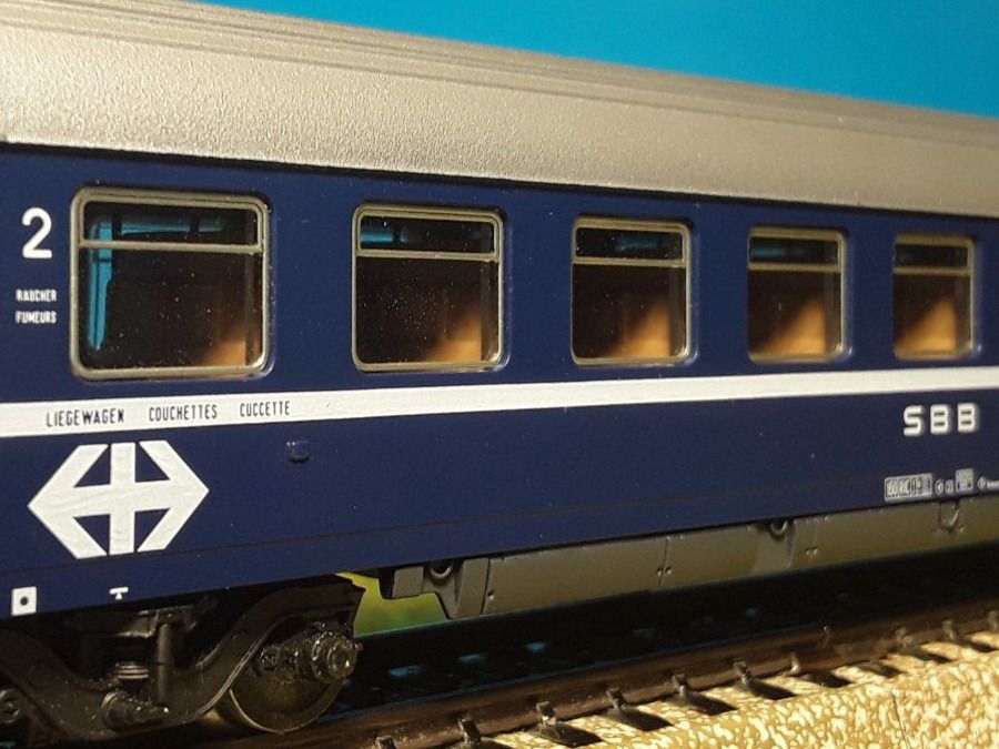 Märklin _ SBB Liegewagen _ Personenwagen _ blau _ Spur H0 (Gebraucht) in Uerikon für CHF 13 ...