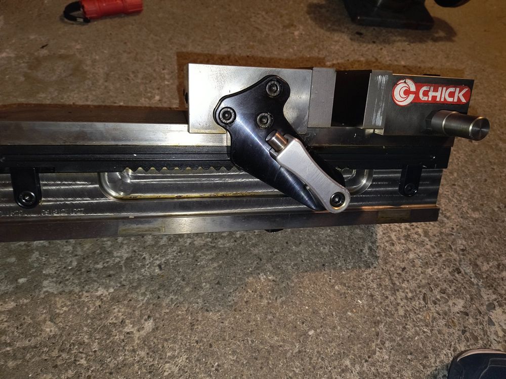 Chick Onelok CNC Schraubstock Backen Schlüssel siehe Fotos (Gebraucht ...