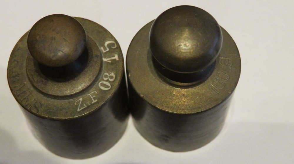 Gewichte antik von 5 bis 100 Gramm Total 15 Stück | Kaufen auf Ricardo