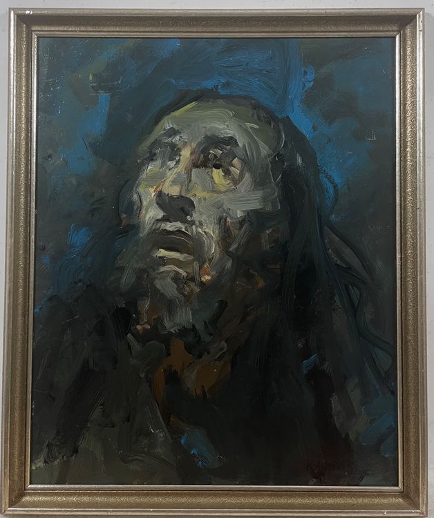 Karl Schenk (1905-1973) grosses Gemälde - Portrait | Kaufen auf Ricardo