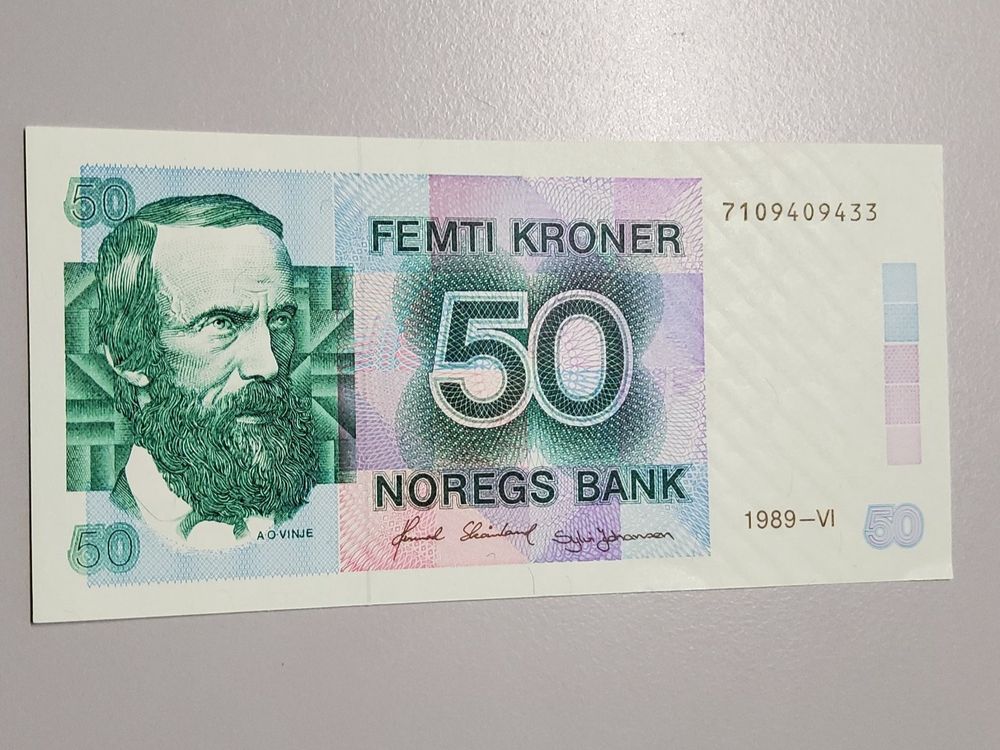 norwegen-50-femti-kroner-1989-vi-kaufen-auf-ricardo