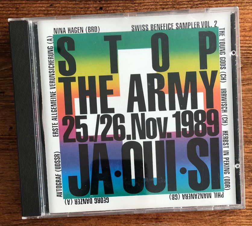 VA - Stop The Army 25./26.Nov.1989 CD, Coroner, Young Gods (Gebraucht ...