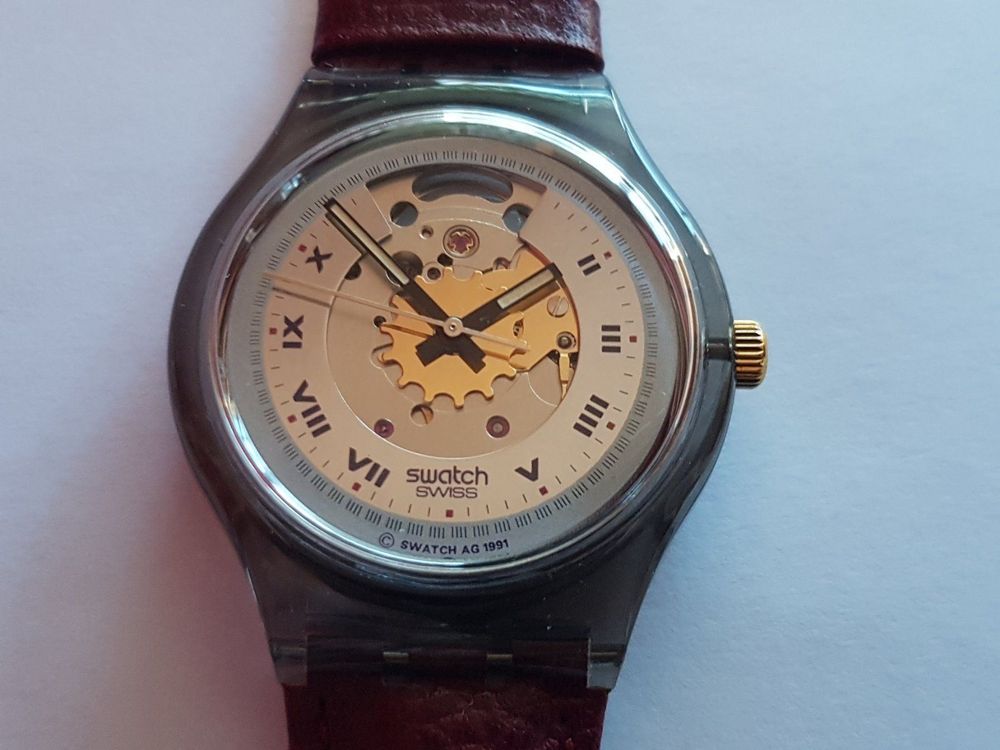 Swatch Automatic SAM100 Rubin | Kaufen auf Ricardo
