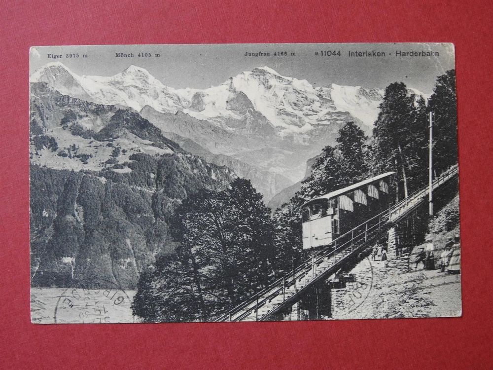 AK - Interlaken - Harderbahn | Kaufen auf Ricardo