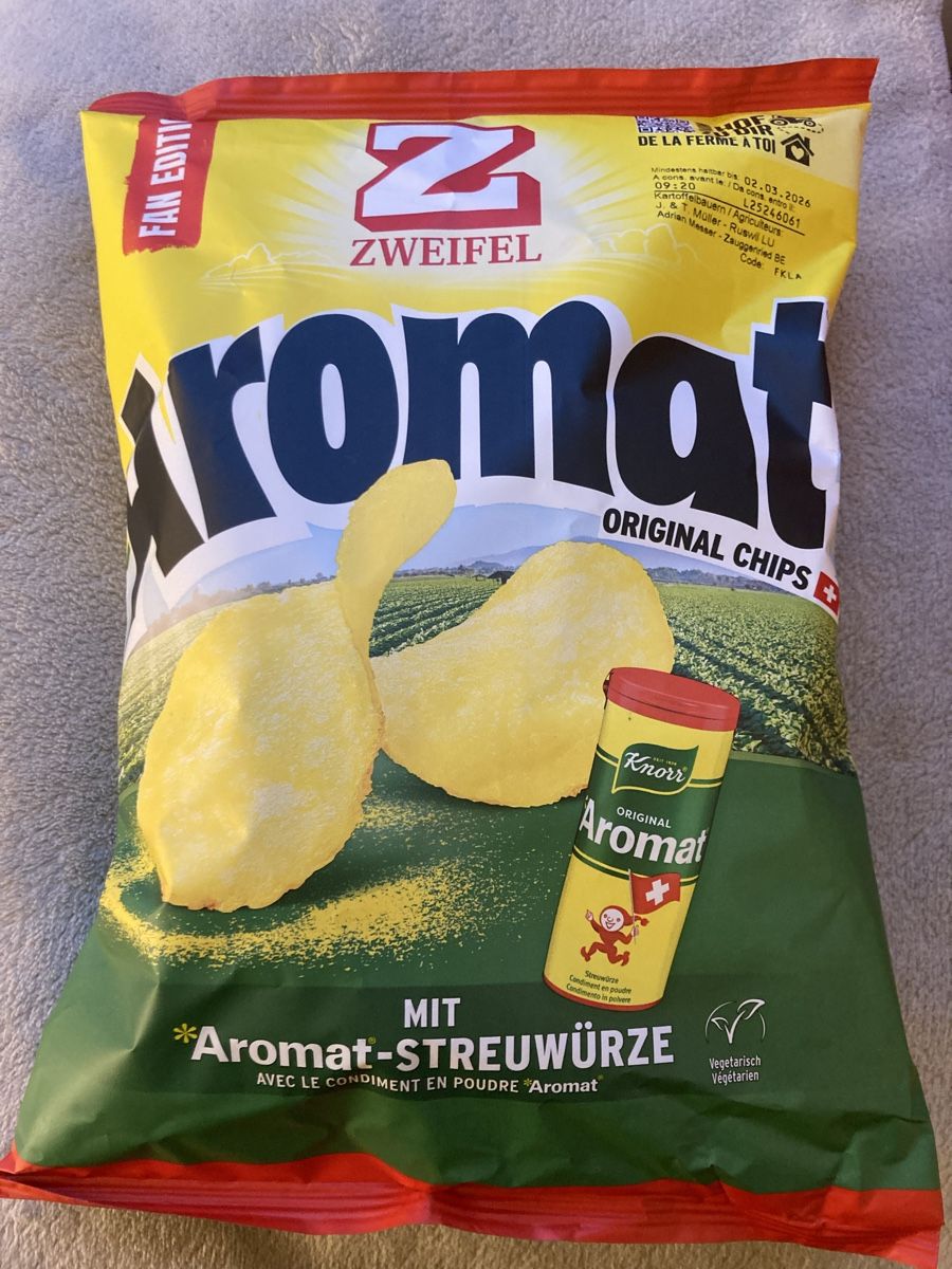Aromat Zweifel Original Chips Fan Edition (Neuf avec emballage d ...