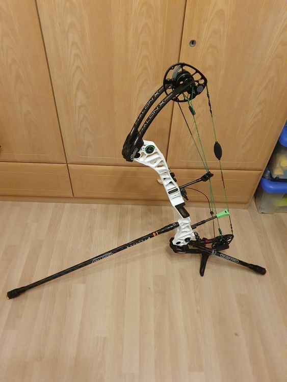 RH Custom Compound Bogen Halon X Comp komplettes Set. (Gebraucht) in ...