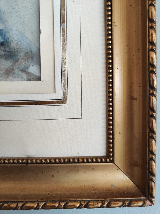 Ancienne aquarelle "nu" début 20° tableau étude art déco (Gebraucht) in Tramelan für CHF 55 ...