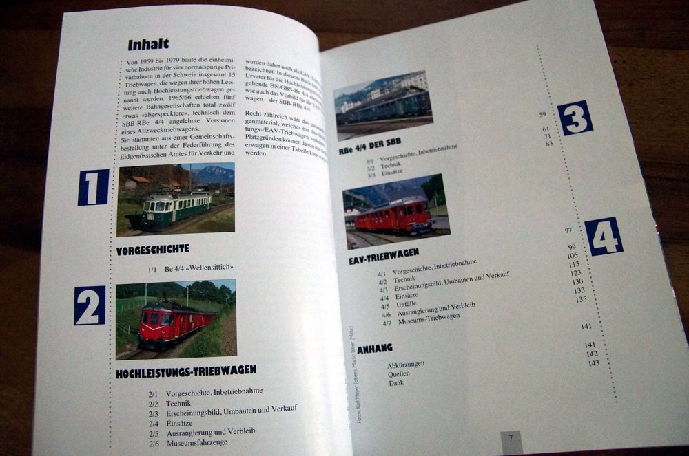 Schweizer Triebwagen der 1960er-Jahre - Edition LAN (Gebraucht) in Schönenwerd für CHF 10 – mit ...