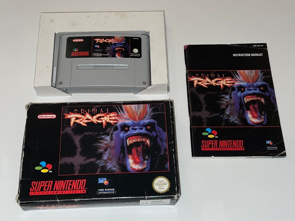 Super Nintendo (SNES) Spiel - Primal Rage (OVP) (Gebraucht) in für CHF ...