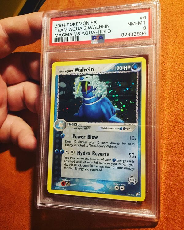 Team Aqua´s Walrein Holo, Magma VS Aqua (2004), PSA 8 (Gebraucht) in Peseux für CHF 89 – mit ...