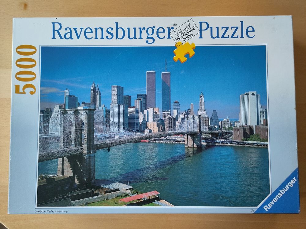 Puzzle New York Skyline 5000 Teile (Gebraucht) in Cham für CHF 20 – mit ...