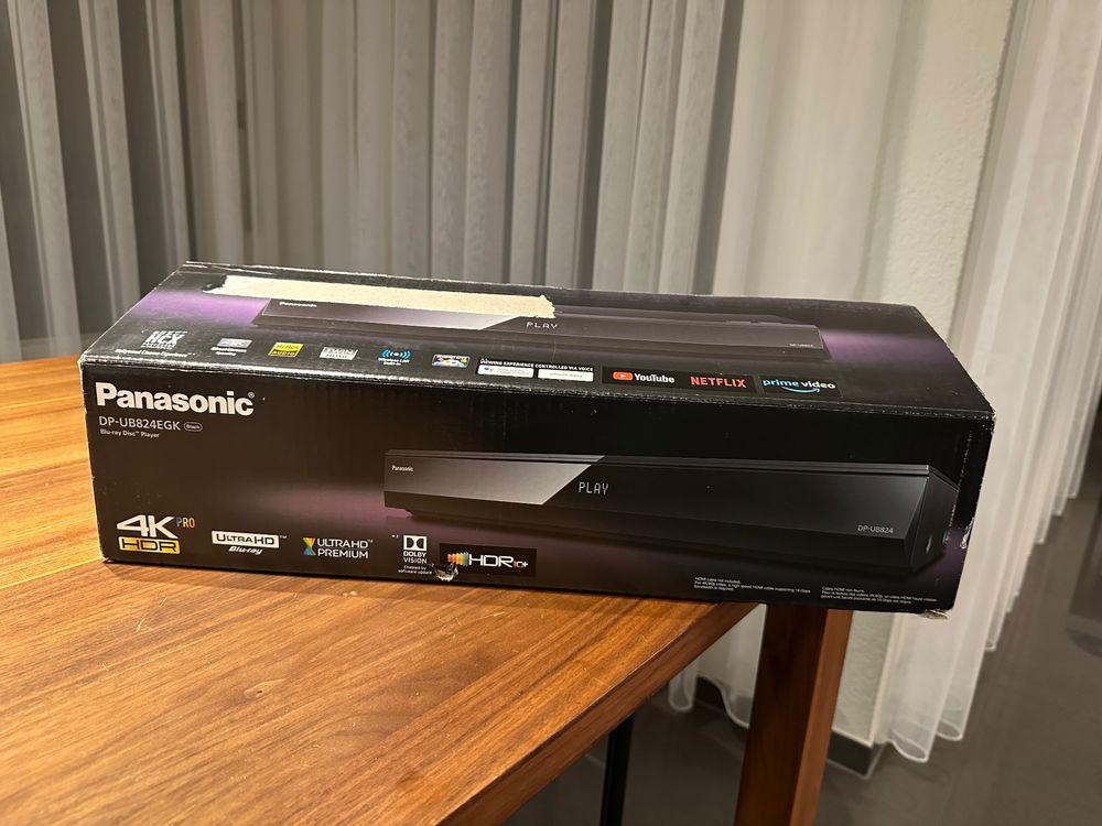 Panasonic UHD Blu-ray Player DP-UB824 (Gebraucht) in Langenthal für CHF 239 – mit Lieferung auf ...