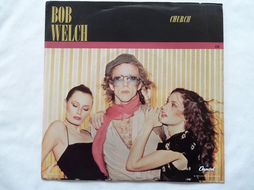 7", Bob Welch, A/B: Church, WLP, USA (Gebraucht) in Kleinlützel für CHF ...