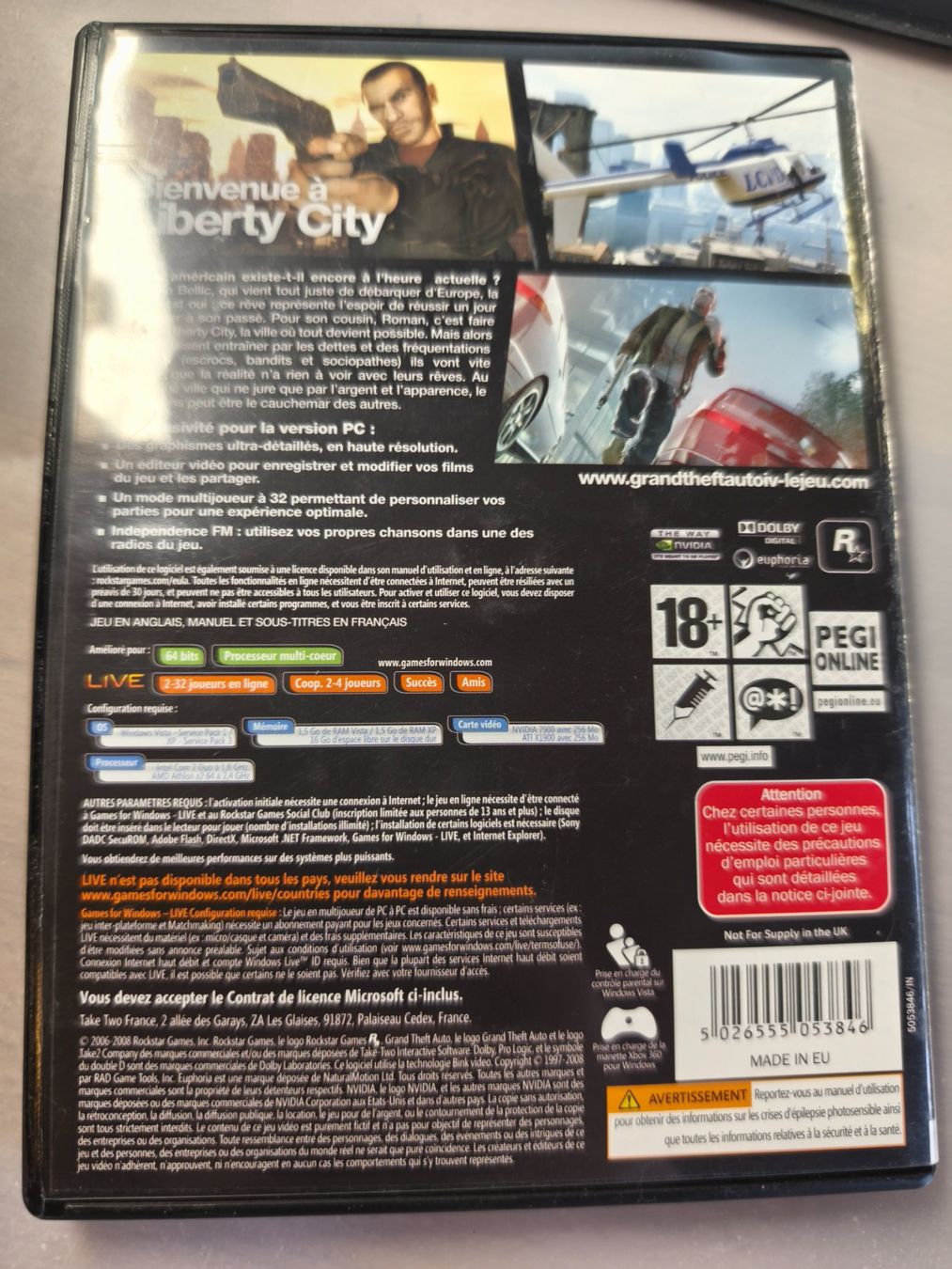 🎮 Grand Theft Auto V (GTA V) – PC DVD (D'occasion) à Ecublens VD pour ...