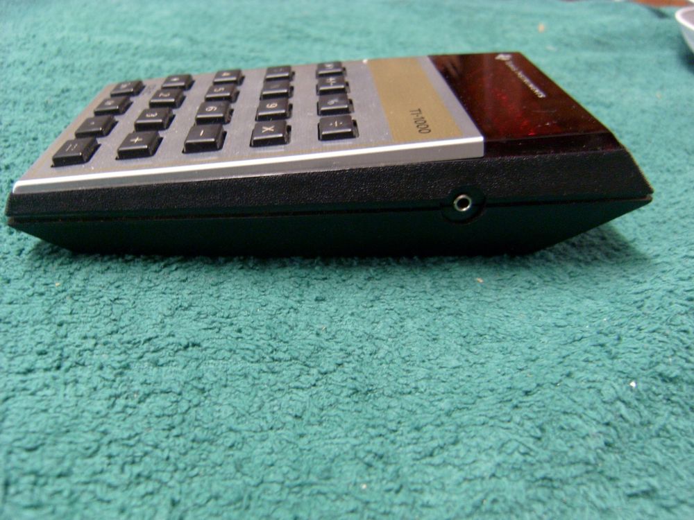 Rarer Texas Instruments TI 1000 rare full working helle LED (Gebraucht ...