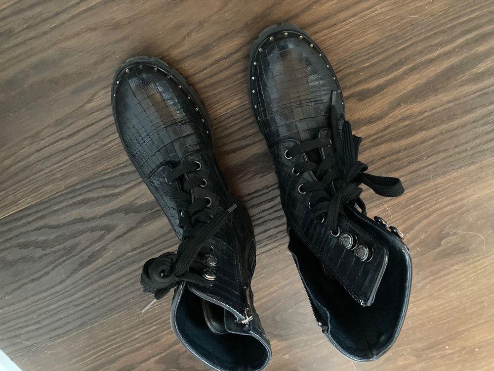 Marc Cain Boots Leder gr 36 | Kaufen auf Ricardo