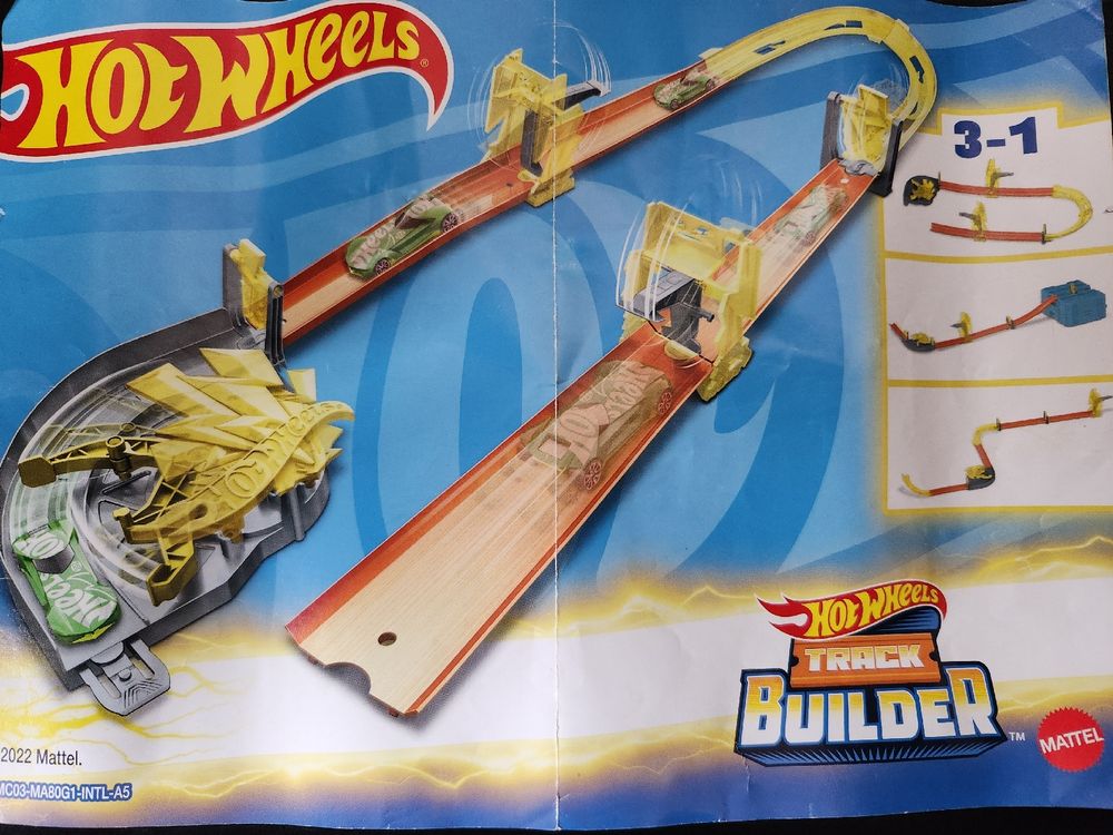 Hot Wheels Track Builder Box, komplett, viel Spass! (Gebraucht) in Thun ...
