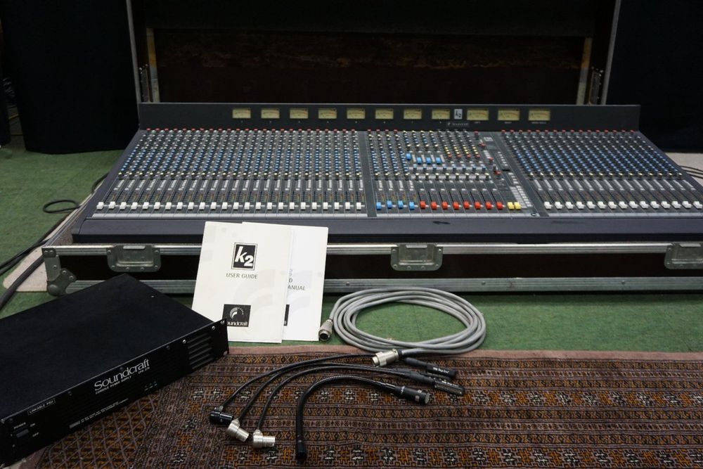Soundcraft K2 40 Channel Mischpult Case (Gebraucht) in Ortschwaben für ...