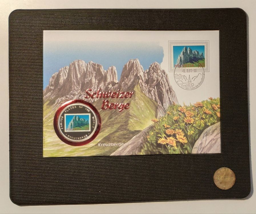 Numis Brief Kreuzberge Uganda 96/97 + 1 Rappen 86/91 (Gebraucht) in Volketswil für CHF 6.5 – mit ...