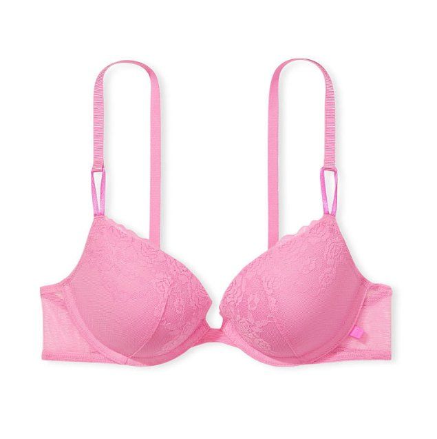 Victoria's Secret Push Up BH Rosa Gr.75 B Spitze sexy Neu (Neu und ...