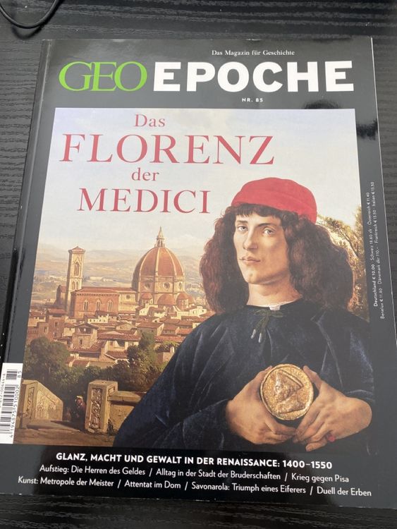 Geo Epoche: Das Florenz der Medici (Gebraucht) in Erlinsbach SO für CHF 7.9 – mit Lieferung auf ...