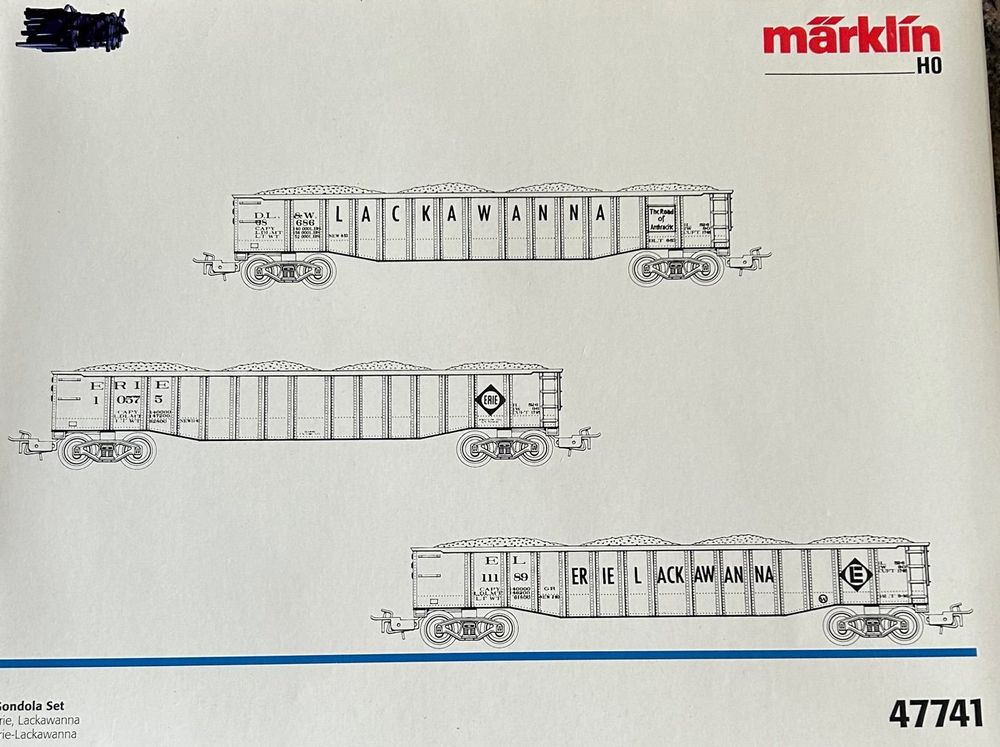 Märklin 47741 - US-Güterwagen-Set (Neu und originalverpackt) in ...
