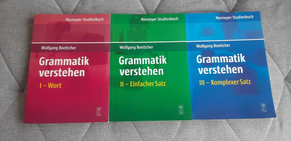 3 Bände "Grammatik verstehen" (W. Boettcher) (Gebraucht) in Allschwil ...