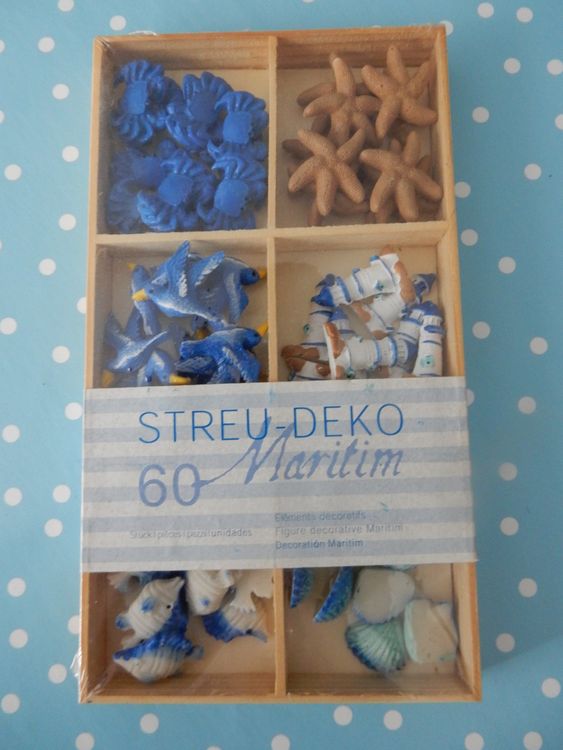 Dekoration Streudeko 60x Fisch Muscheln Leuchtturm Möve NEU | Kaufen auf Ricardo
