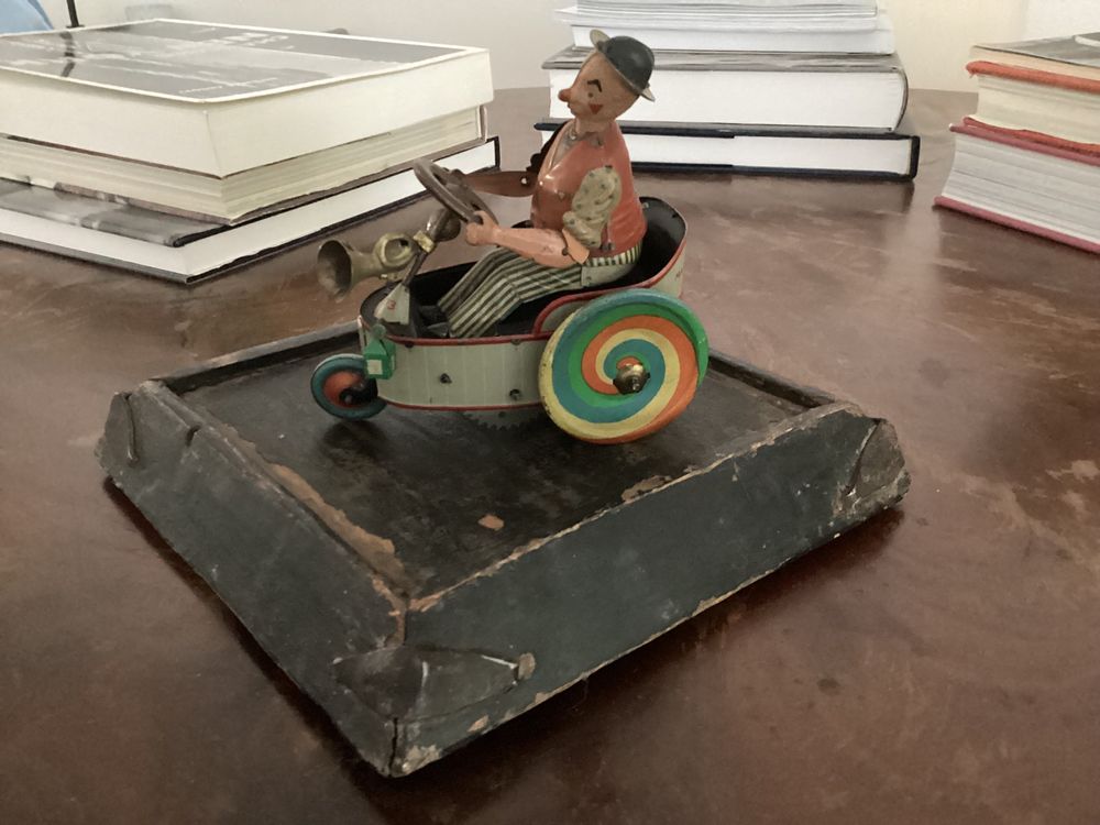LEHMANN - Peter Clown in Wagen,Spiralfederwerk | Kaufen auf Ricardo